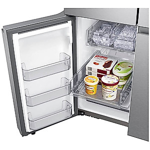 SAMSUNG RF29A9671SR 29 Cu. Ft. Stainless Steel Smart 4-Door Flex0153; Refrigerator