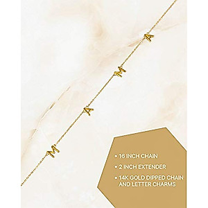 Benevolence LA Gold Mama Necklace Dainty Necklace, Necklaces For Women, Gifts for Mom, 14k Necklace, Mom Gifts from Son or Daughter | Designed in California