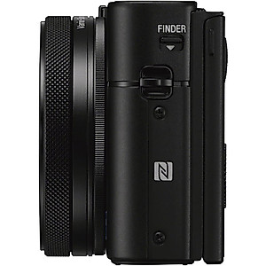 Sony Cyber-Shot DSC-RX100 VA Digital Camera (DSC-RX100M5A/B) + Case + 64GB Card + Card Reader + Flex Tripod + Memory Wallet + Cleaning Kit (Renewed)