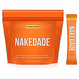 NAKED nutrition Nakedade – Performance Enhancing Sports Drink Powder - Citrus Flavor Electrolyte Powder – No GMOs or Artificial Sweeteners, Gluten-Free, Soy-Free, Dairy-Free –