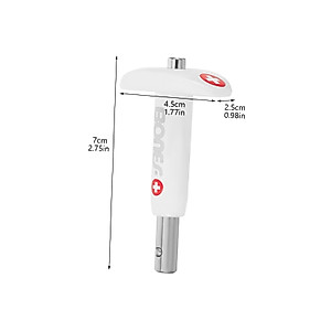 MERRYHAPY Skateboard Remover Tools Skate Disassemble Tool Bones Bearing Tool Wheel Bearing Puller Seal Puller Roller Skating Accessories Bearing Supplies Bearing Removal Tool Hub White Metal