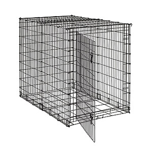 MidWest Homes for Pets 54-By-35-By-45-Inch Single-Door Starter Series Pet Crate