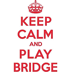 CafePress Keep Calm Play Bridge Mug Ceramic Coffee Mug, Tea Cup 11 oz