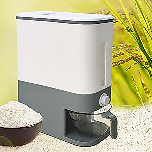 22LB Food Grain Storage Container, Waterproof Moisture-proof Rice Bucket