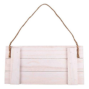 GSM Brands Farm Fresh Wood Plank Hanging Sign (13.75 x 6.9)