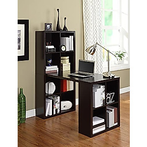 Ameriwood Home London Hobby Desk, Espresso,Modern