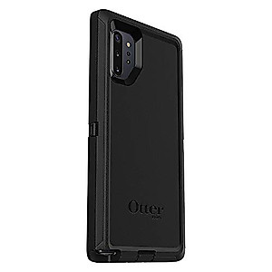 OtterBox Your Carrier to Confirm 5G Network Availability in Your Area Defender Series Case - BLACK, Rugged & Durable, with Port Protection, Includes Holster Clip Kickstand