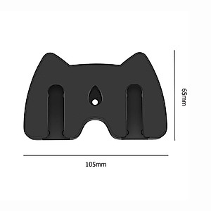 Controller Stand Holder for X-Box One/X-Box Ones/X/X-Box Series S/X Controller Under Desk Hanging Rack (Black)