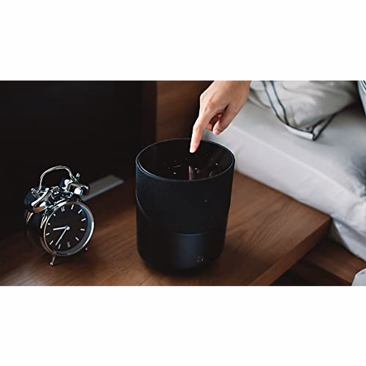 Bluesound Pulse M Omni-Hybrid Wireless Music Streaming Speaker with Bluetooth - Black - Compatible with Alexa and Siri