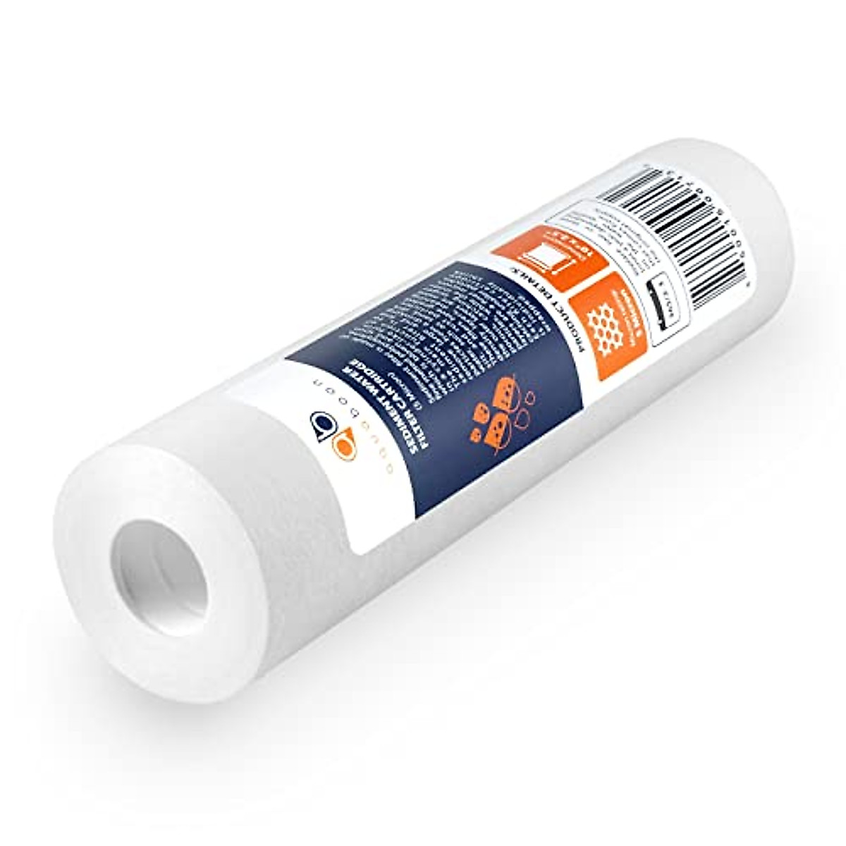 Reverse 10” x 2.5” Osmosis Coconut Carbon GAC Sediment RO Water Filters Set by Aquaboon