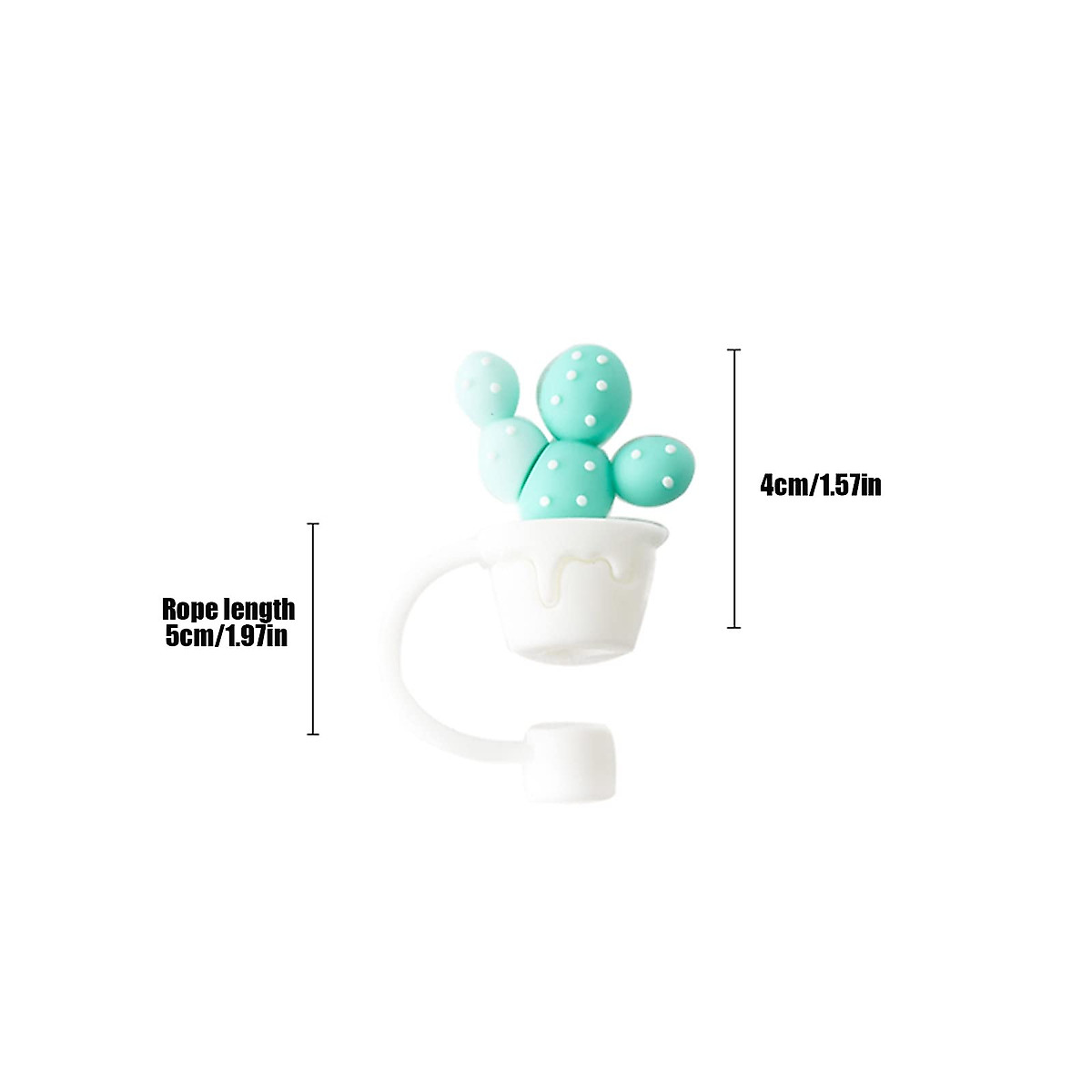 Straw Covers for Stanley Cup, Straw Toppers for Tumblers, Reusable Straw Covers, 6Pcs Reusable Drinking Straw Toppers, Straw Plug For Home Kitchen Bar (Multicolor)