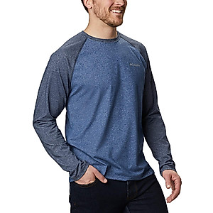 Columbia Men’s Thistletown Park Raglan Shirt, Long Sleeve, Sun Protection