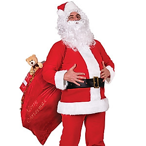 Kangaroo One Merry Christmas Santa Sack I Perfect Christmas Santa Bag I Large Santa Sacks Drawstring Christmas Bags I Santa Claus Costume Christmas Sacks for Presents I Santa Bags for Gifts 28 x 32 In