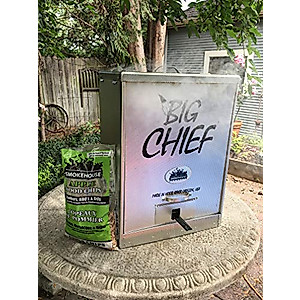 Smokehouse Products Big Chief Front Load Smoker , Silver , Large