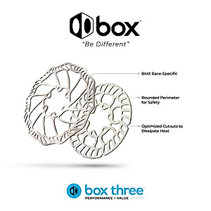 Box Components | Box Three BMX Specific 140mm 6-Bolt Disc Stainless Steel Brake Rotor | Bicycle Parts, Bicycle Brakes, Disc Brake Rotor, Bike Brakes, BMX Bike Parts, BMX Brake Kit