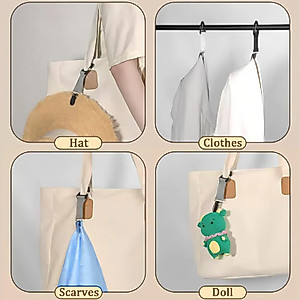 2 Pack Elastic Hat Clip for Travel,Hat Holder,Hands Free Bag Accessory for Women,Outdoor Travel Accessory,Travel Hat Clip for Sunhat,Luggage,Bag,Backpack,Purse (Light Gray)