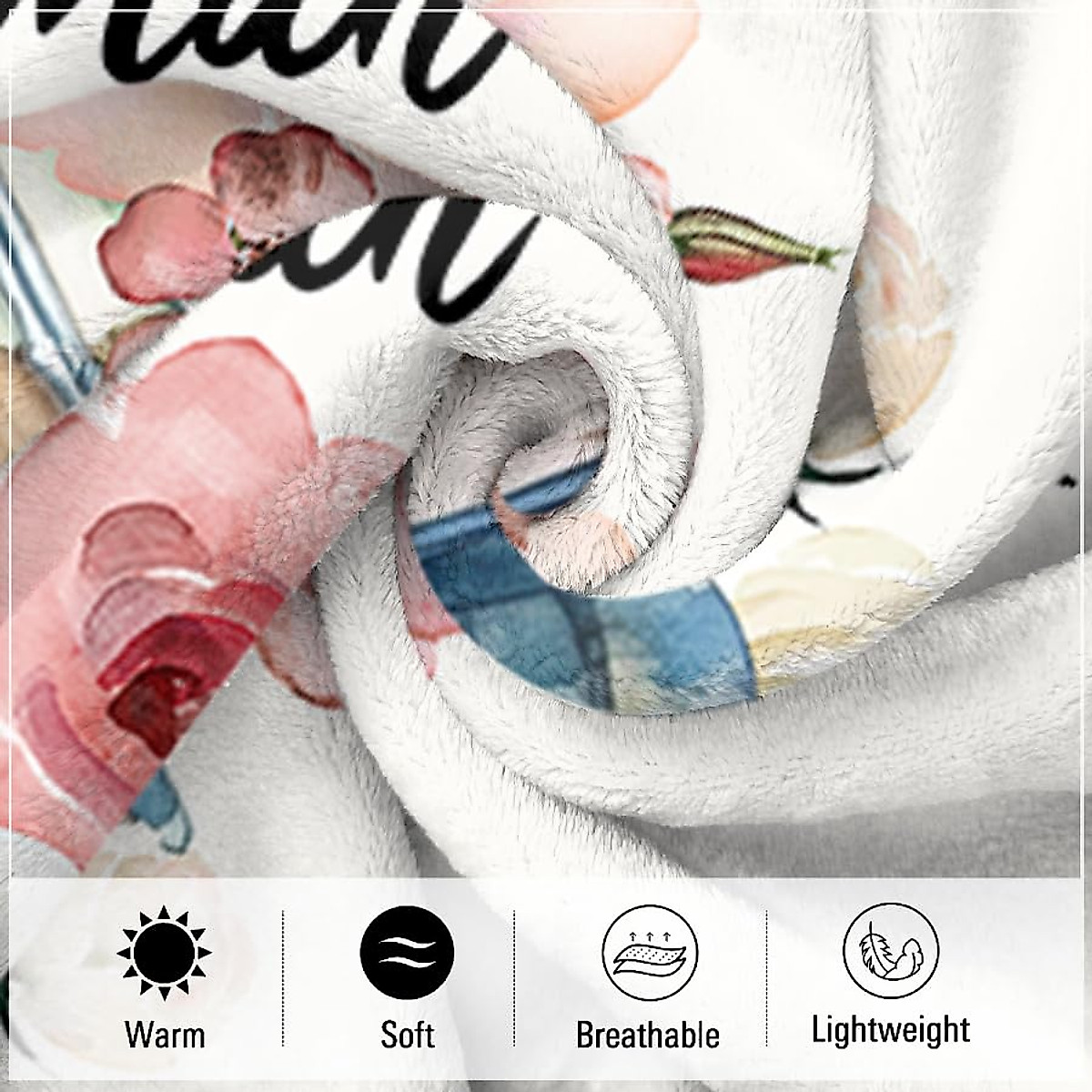 MAHIPOCI Book Lovers Gifts Blanket 50x60 Inch Librarian Gifts Throw Blanket Book Club Gifts for Reading Lover Bookish Literary Gifts Ideas Best Bookworm Gifts on Birthday Christmas Graduation