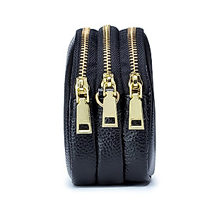 Coin Pocket Genuine Leather Phone Bag Women Wallet Crossbody Shoulder Bag