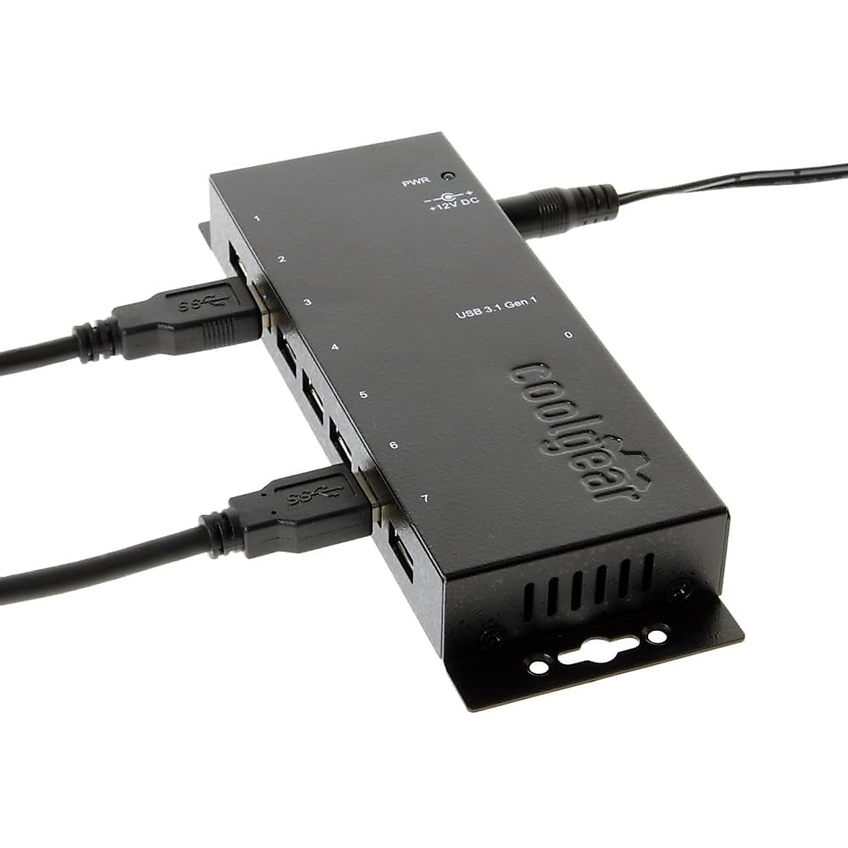7-Port USB 3.0 Hub w/Surge Protection, 36W AC Adapter
