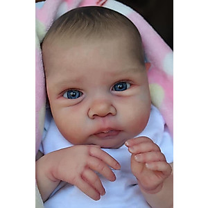 Zero Pam Reborn Baby Boy Dolls 20 Inch Realistic Newborn Baby Doll Soft Silicone Babies That Look Real Lifelike Toddler Dolls Real Looking Reborn Dolls for Girls