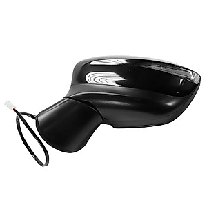 Kool Vue Driver Side Power Non-Heated Mirror for Mazda CX-5 2015-2016 With Signal Light; Without Blind Spot Monitor Paintable
