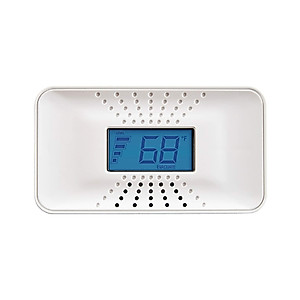 First Alert CO710 Carbon Monoxide Detector with 10-Year Battery and Digital Temperature Display , White