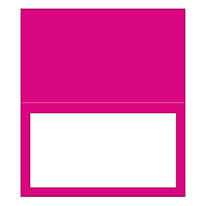 Fuchsia Hot Pink Place Cards - Stationery Party Event Supplies (10)