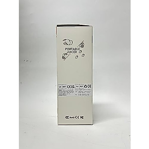 Portable Blender, Personal Blender for Shakes and Smoothies 13.5 Oz Blender Bottles with 6 Sharp Blades Hand-held Blender for Kitchen Gym Travel Office