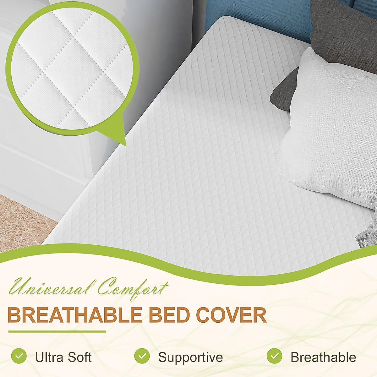 14 Inch Queen Mattress, Gel Memory Foam Queen Size Mattress, Pressure Relieving, Cooling Gel Foam, Queen Mattress in a Box, Certipur-Us Certified, Bed-in-a-Box, Queen, 80"L x 60"W x 14"Th,White