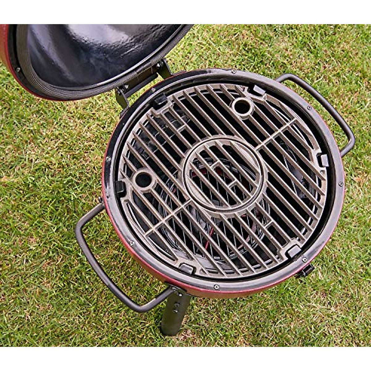 Char-Griller E06614 AKORN Jr. Portable Kamado Charcoal Grill, Red — 🛍️ ...