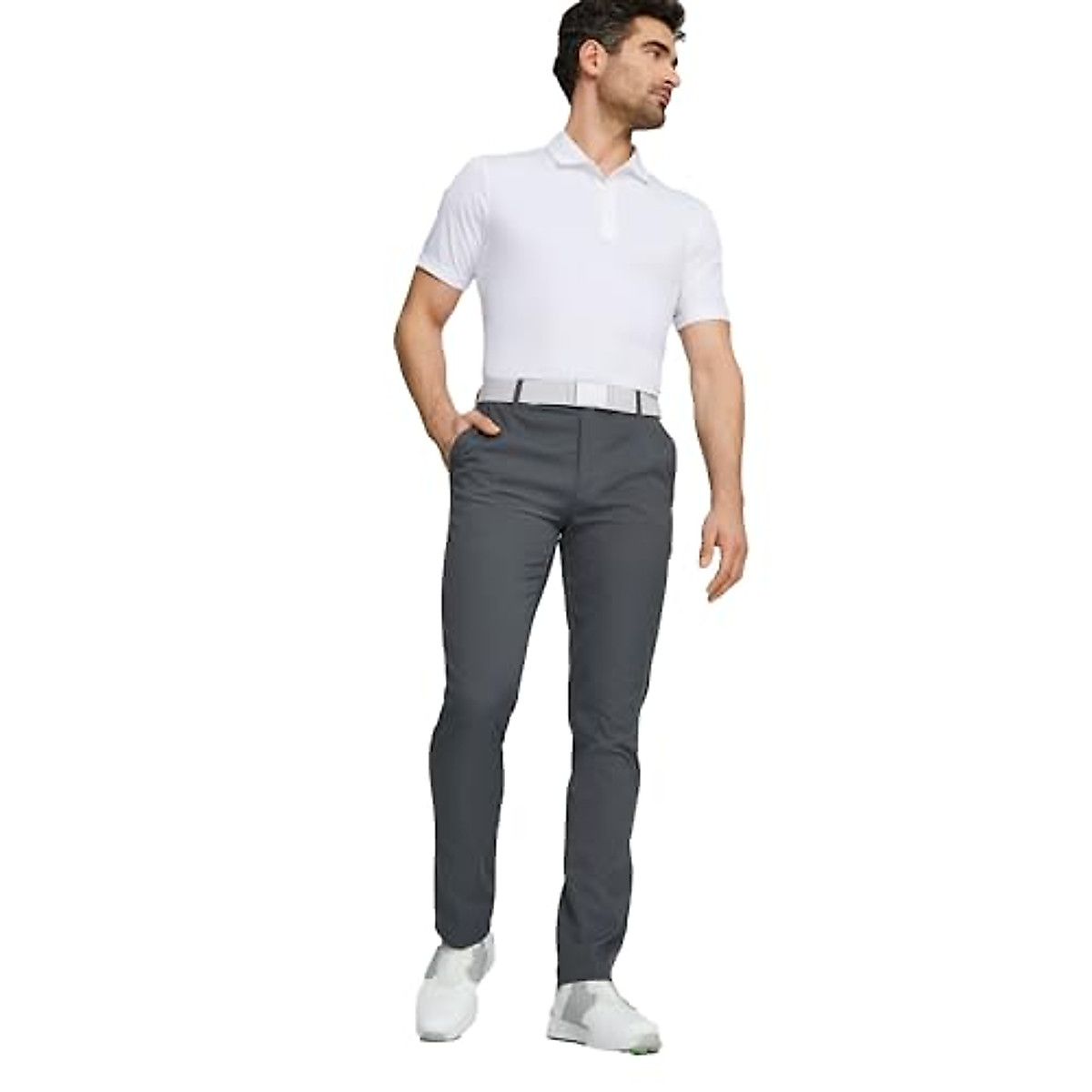 PUMA GOLF Mens Dealer Tailored Pants, Strong Gray, 32W X 32L US