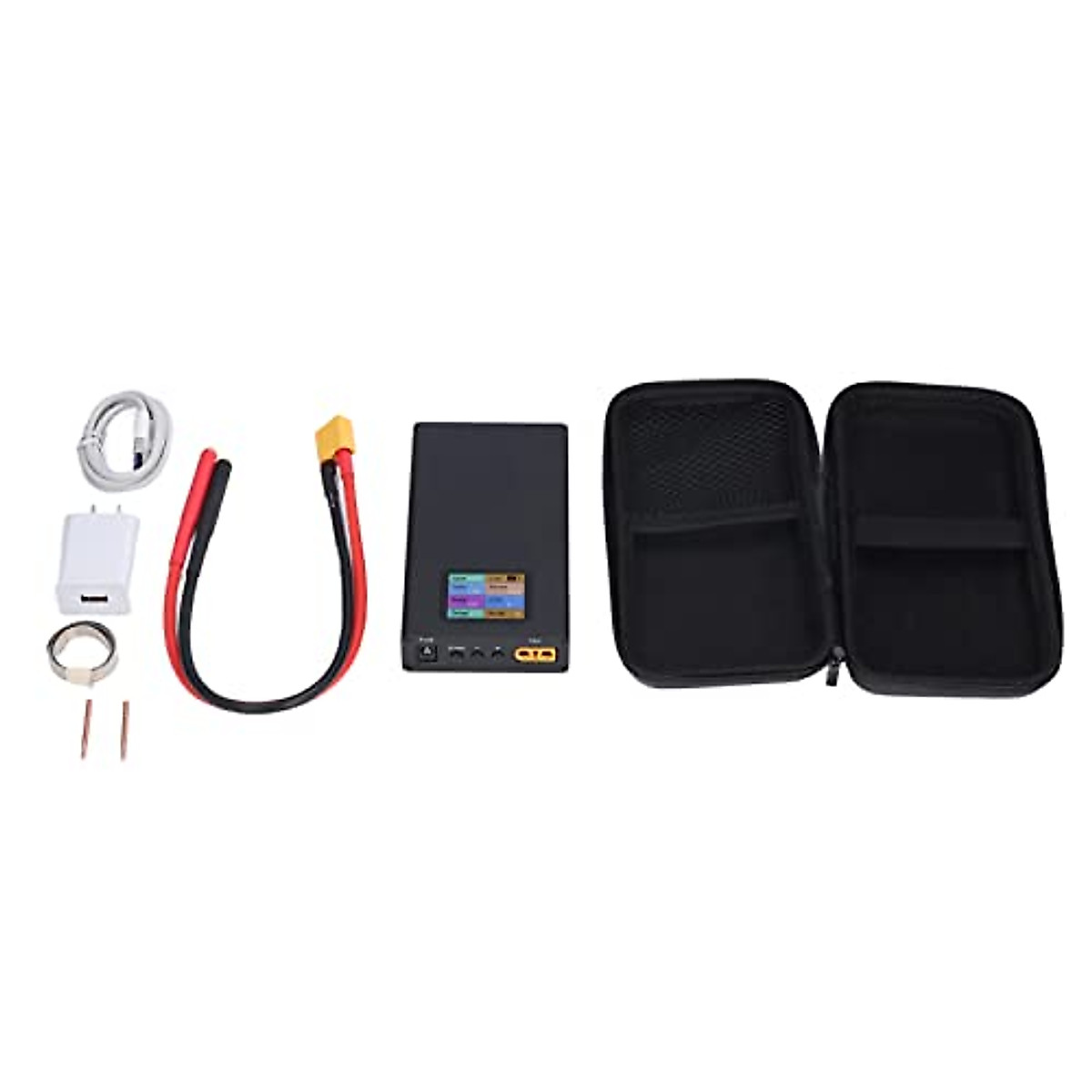 Mini DIY Battery Spot Welder, 1.8in LCD Color Screen Charging Reminder Spot Welding Machine Rechargeable for Circuit Repair(#1)