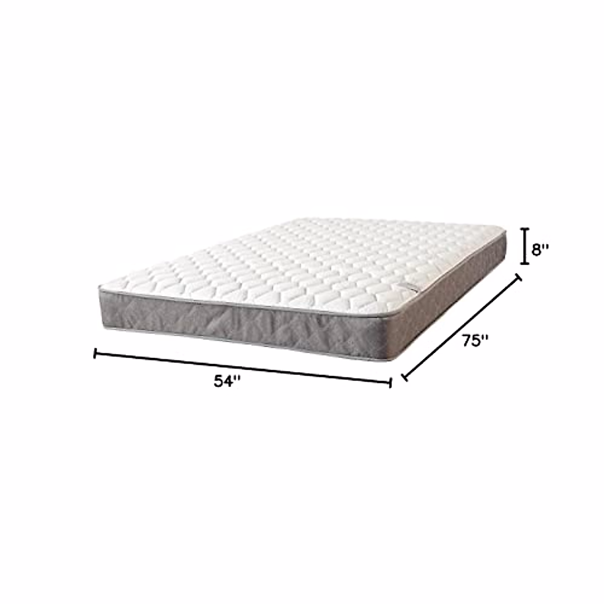 Nutan, 8-Inch Gentle Firm Supportive Yet Remarkebly Comfortable Innerspring Mattress, Full