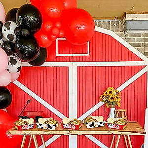 Caoekego 24 Pcs Farm Animal Snack Bowl Party Supplies，Farm Food Trays for Farm Birthday Party barn bash Party Decorations