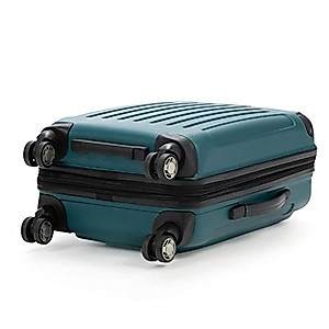 Kenneth Cole REACTION Renegade Luggage Expandable 8-Wheel Spinner Lightweight Hardside Suitcase, Botanical Green, 24-Inch Checked