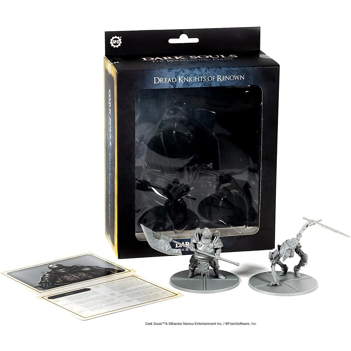Steamforged Games Dark Souls The Role Playing Game: Dread Knights of Renown Miniatures & Stat Cards