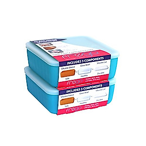 Frego Glass Food Storage, Blue
