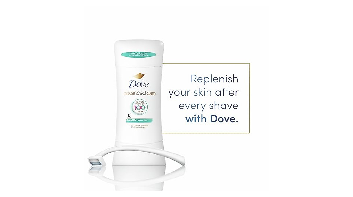 Dove Advanced Care Antiperspirant Stick - 72-Hour Protection