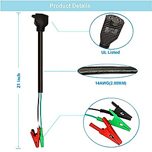 Bytcew HVAC Tools Kit Accessory for Circuit Breaker Finder Vacuum Pump, Ac Guages Clearance and Equipment, Compatible with Yellow Jacket 69522, 69411,RT310,RT250,RT310,ET300,ET310