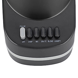 APPIU Speed Blender, 360W High Power Countertop Blenders for Kitchen, 48 Oz Blender Glass Jar for Shakes, Ideal for Smoothies,Crush Ice,Purees,1.5L jar, Black