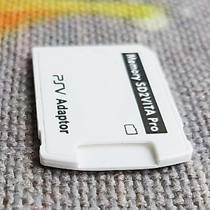 Theokveni Premium SD2Vita Game Memory Card Adapter, V6.0 Memory Stick TF Card Holder Compatible with Micro SD Card for PS Vita 1000/2000 with Firmware 3.60 System or Above