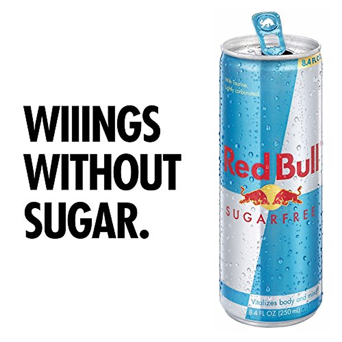 Red Bull Sugarfree, Energy Drink, 8.4-Fl OZ (12 Pack)
