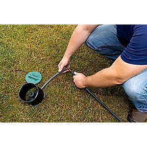 Rain Bird 32HE In-Ground Pro Rotor Pop-up Sprinkler System Kit with Click-N-Go Garden Hose Connection