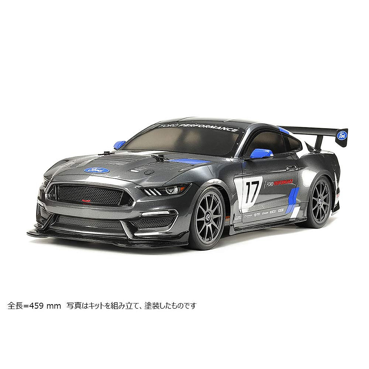 Tamiya 58664 1/10 RC Ford Mustang GT4 Race Car Kit, with TT-02 Chassis