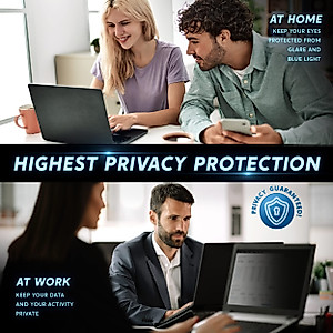 13.3 inch Computer Privacy Screen (16:9) - Blue Light Screen Protector - Laptop Anti Glare Screen Protector by Akamai