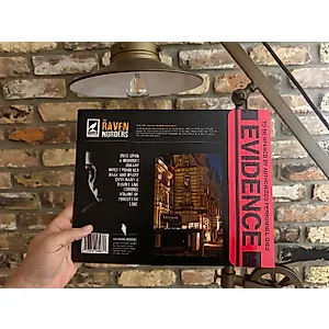 The Raven Murders: A Murder Mystery Game | Unsolved murder mystery game - Cold Case Files Investigation Detective Evidence & Crime File - individuals, date nights & party games