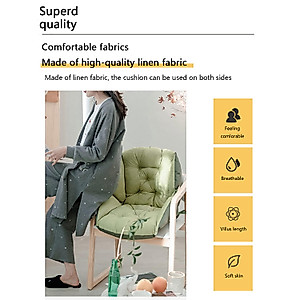 ACGrade Semi-Enclosed seat Cushion, Plush Back Chair Cushion, Semi Enclosed one seat Cushion, Suitable for Decorating Home, School, Table and Chair Pillows