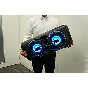 Toshiba TY-ASC60 Rechargeable Wireless Bluetooth Audio Streaming Party Speaker System