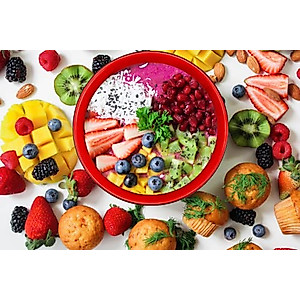 Phobowl, Set of 4(20 pcs) Cute Ramen Bowl with chopsticks- 32 OZ Japanese Style Noodle Soup Bowls Set and Asian Soup Spoons- Large Bowls for Salad, Udon,Soba,Pho, Rice, Noodles with Chopstick Holders