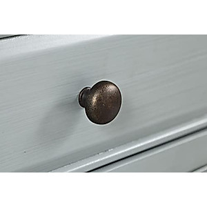 Jofran 375-60 Craftsman 60" Media Unit, 60"W X 19"D X 32"H, Earl Grey Finish, (Set of 1), 60''